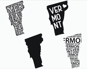 Vermont Svg | Etsy