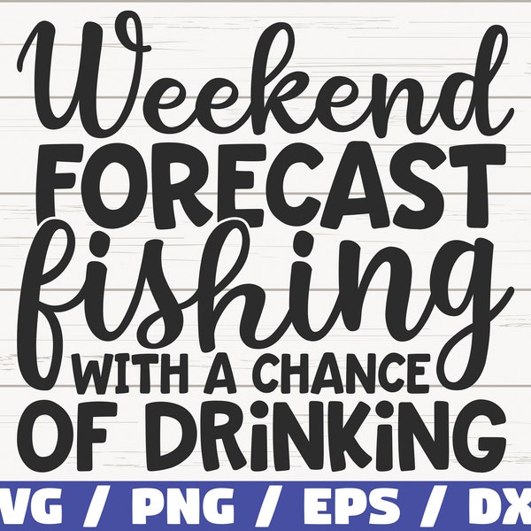 Boat Weekend Svg - Etsy