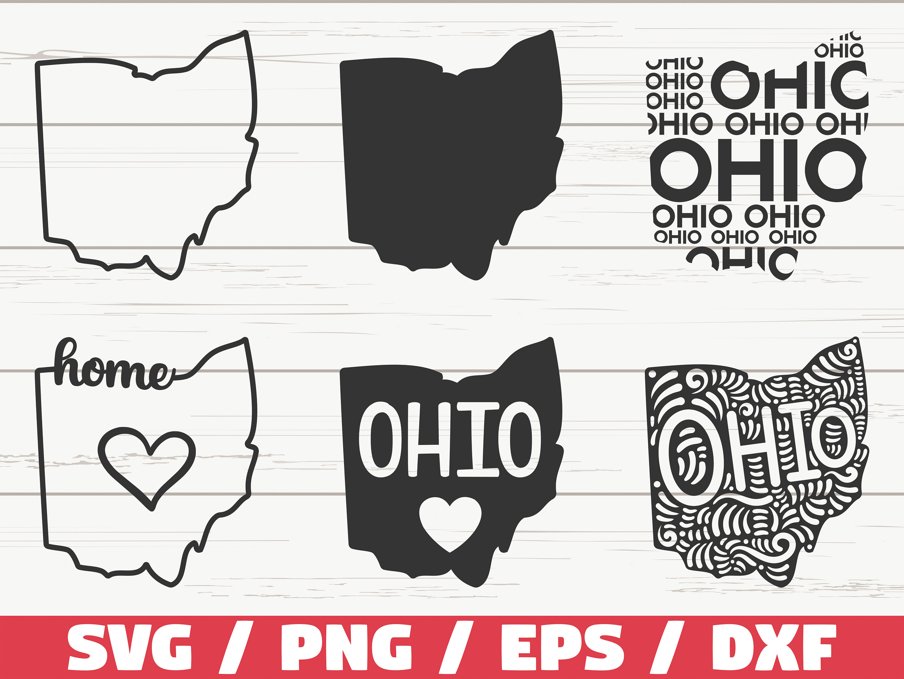 Paper, Party & Kids Digital Cut File Ohio State Svg Ohio Svg Instant ...