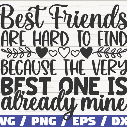 Best Friends Infinity Symbol SVG / Cut File / Cricut / - Etsy