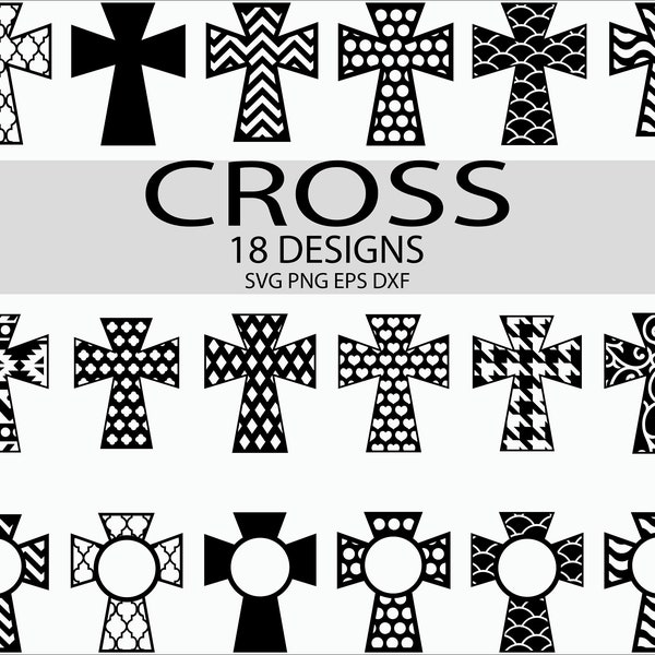 Chevron Cross - Etsy