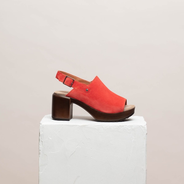 Red Clogs - Etsy