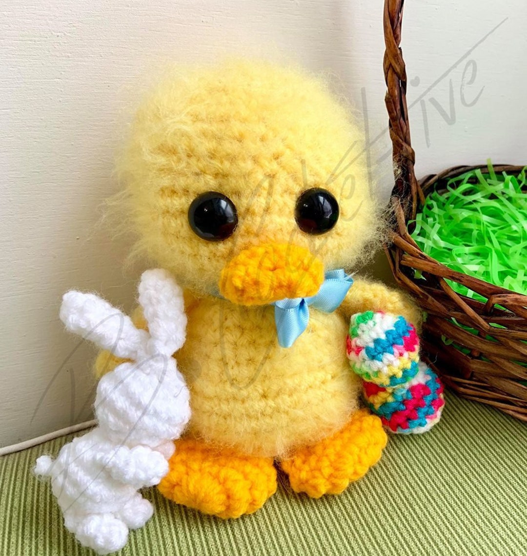 Dudley Easter Duckling (crochet PATTERN PDF ONLY) - Etsy