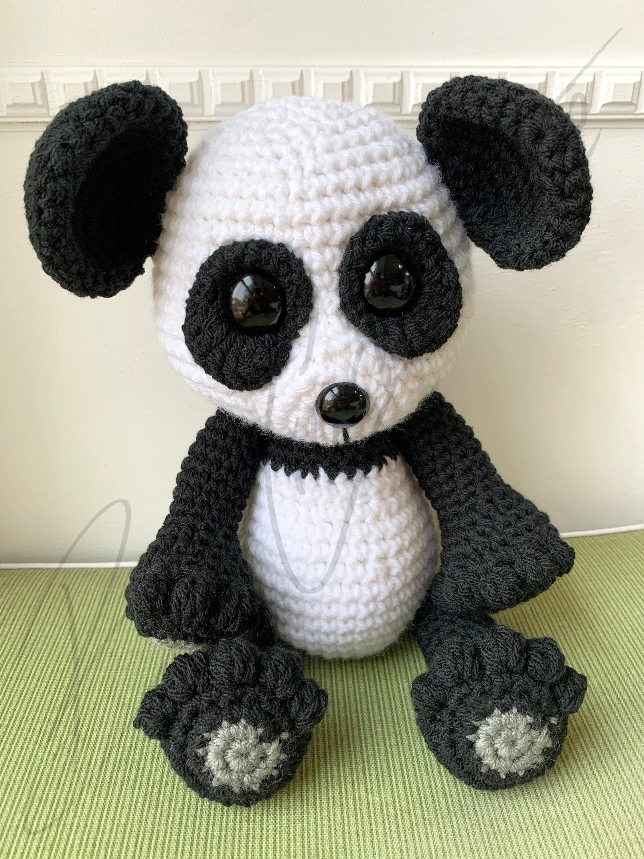 Pandora the Panda crochet PATTERN PDF ONLY - Etsy