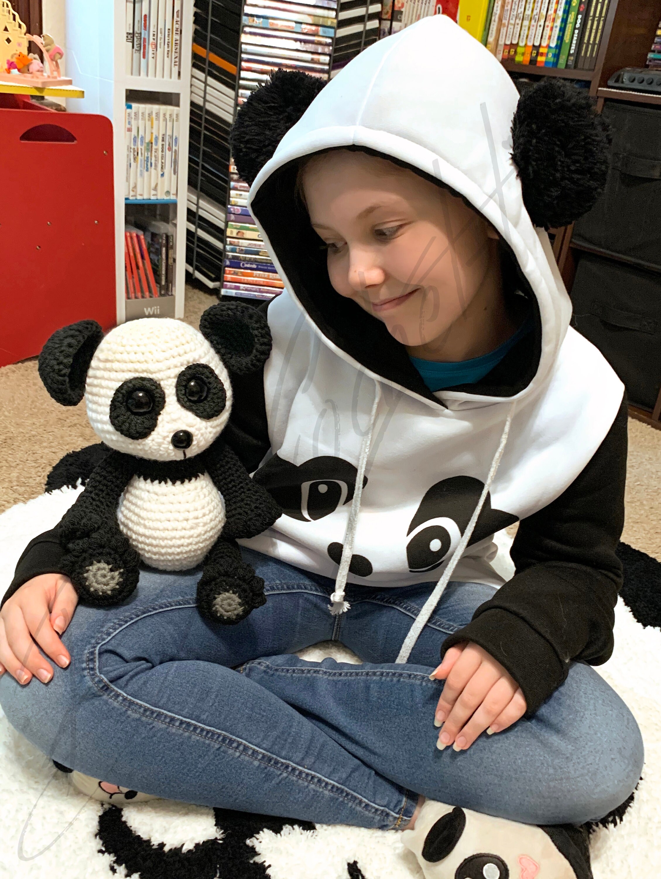 Pandora the Panda crochet PATTERN PDF ONLY - Etsy