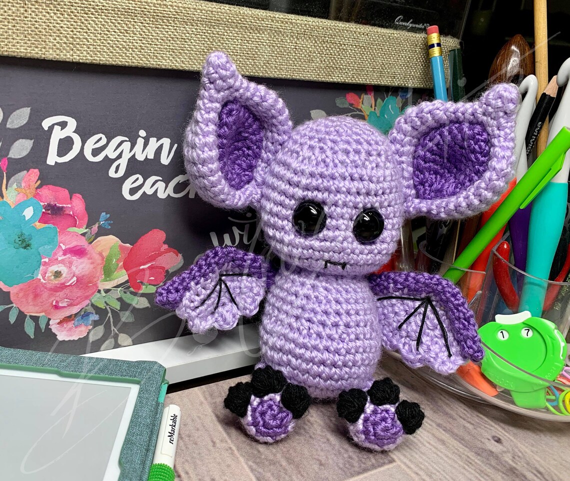 Buffy the Bat crochet PATTERN PDF ONLY - Etsy