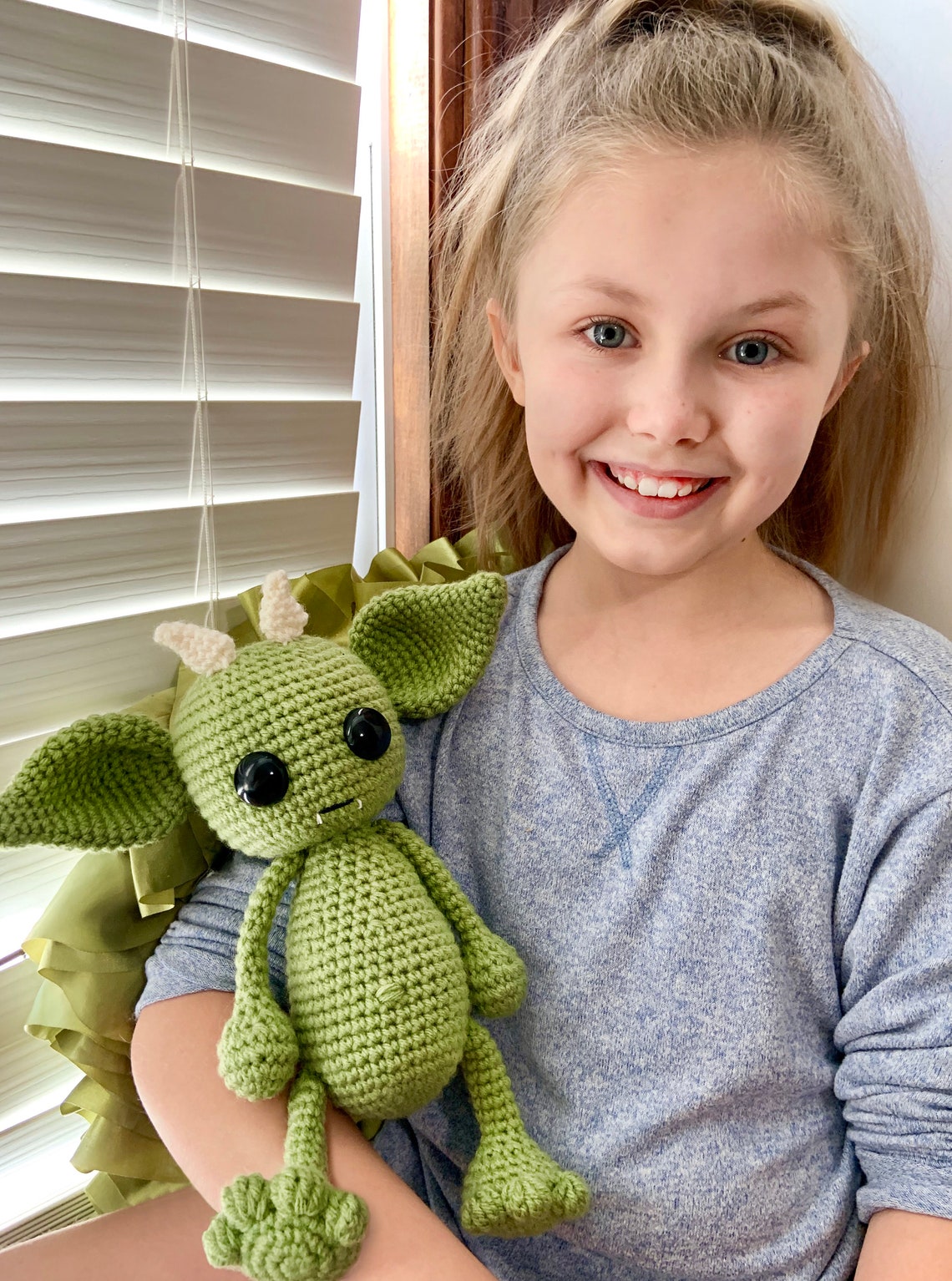 Goober the Goblin crochet PATTERN PDF ONLY | Etsy