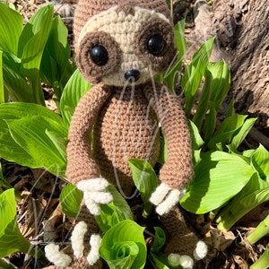 Sage the Sloth (crochet PATTERN PDF ONLY) - Etsy