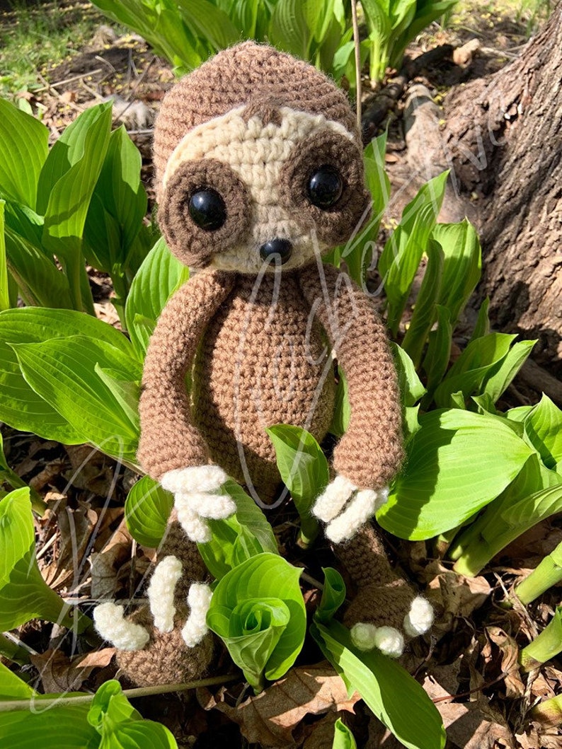 Sage the Sloth crochet PATTERN PDF ONLY | Etsy