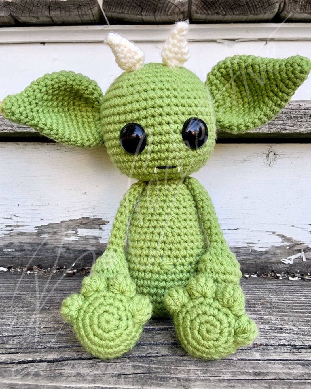 Goober the Goblin (crochet PATTERN PDF ONLY) - Etsy
