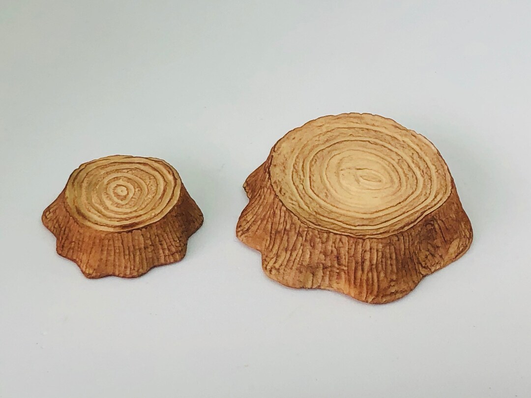 Woodland Theme Tree Stump Fondant Cake Topper - Etsy Australia