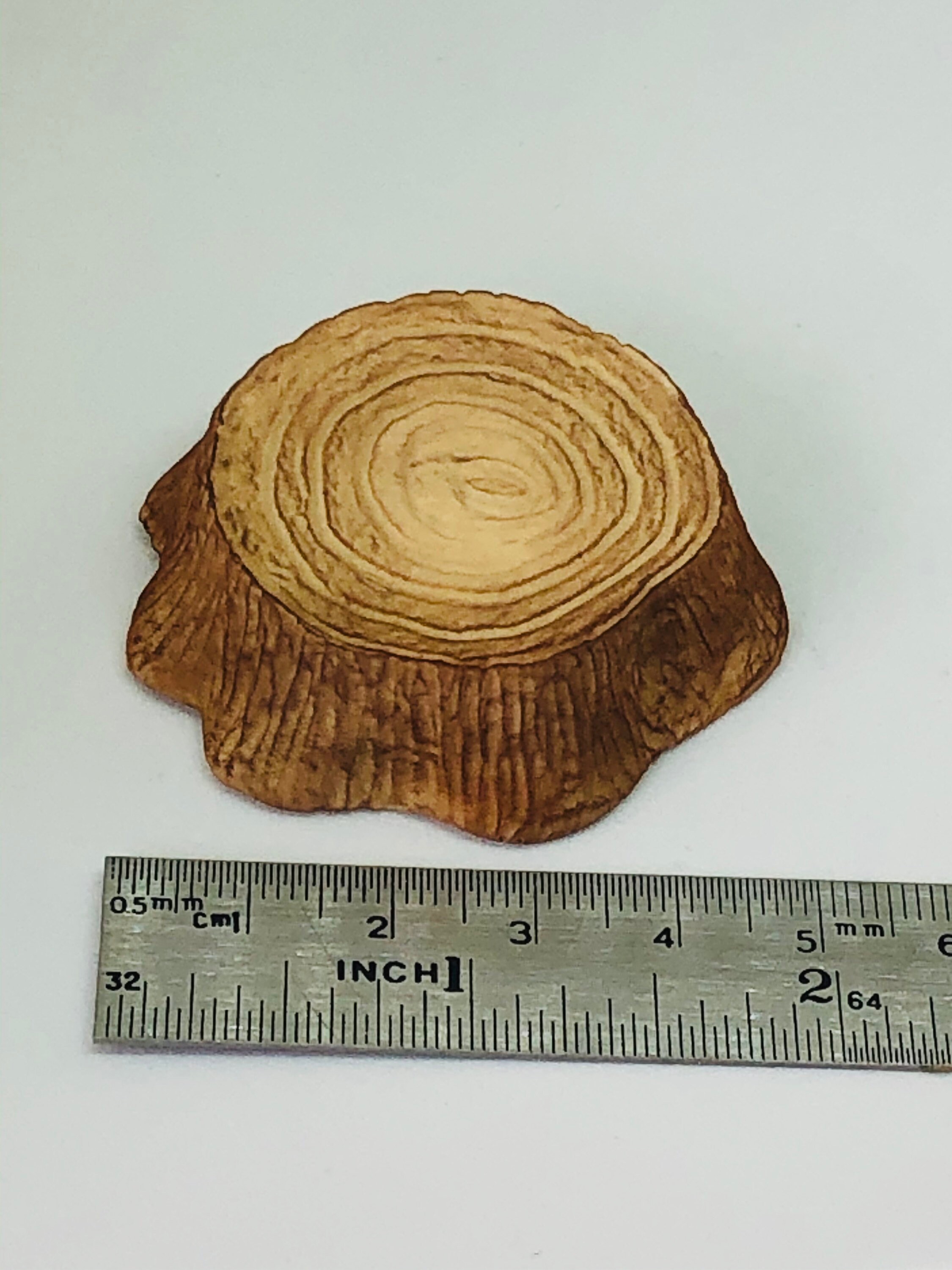 Woodland Theme Tree Stump Fondant Cake Topper | Etsy