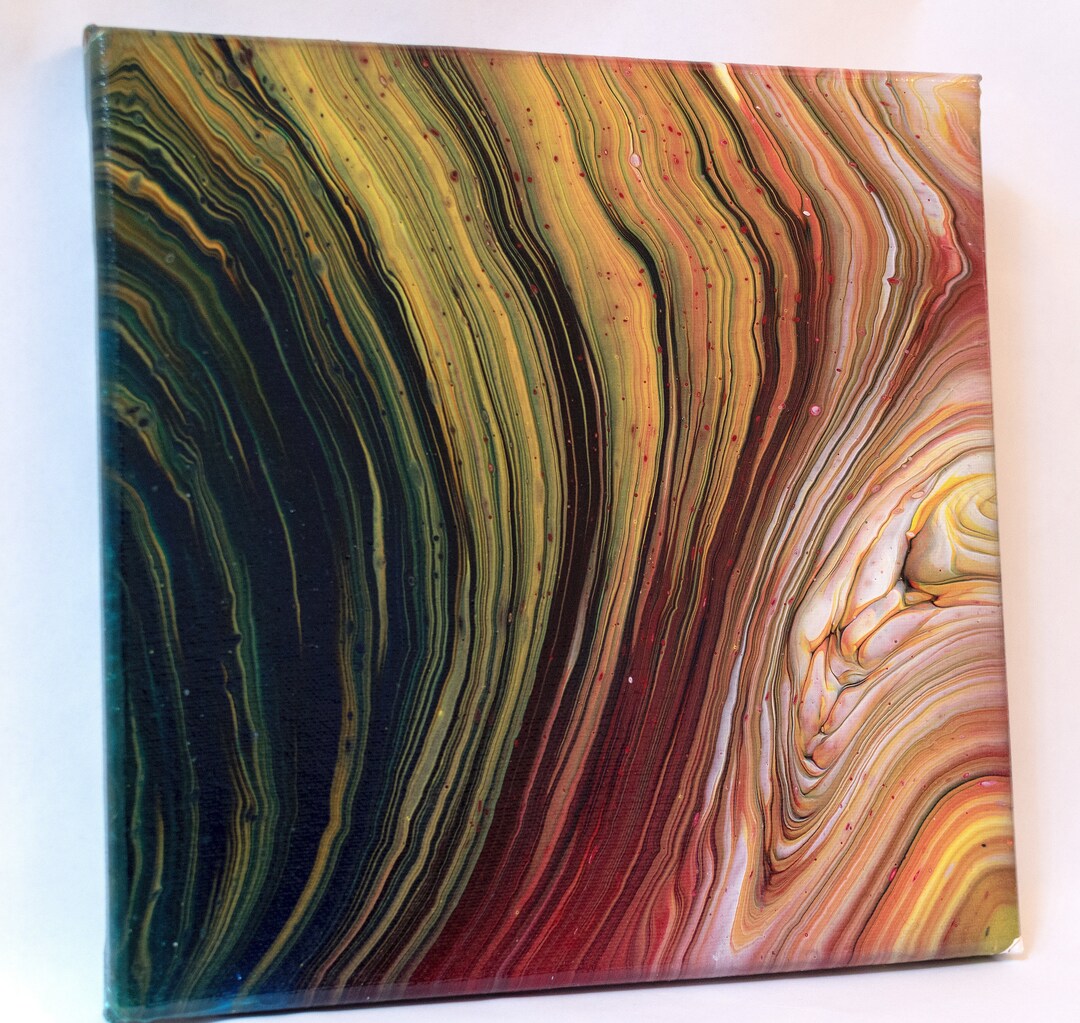 Ripple Effect 1 - Acrylic on Canvas - Etsy