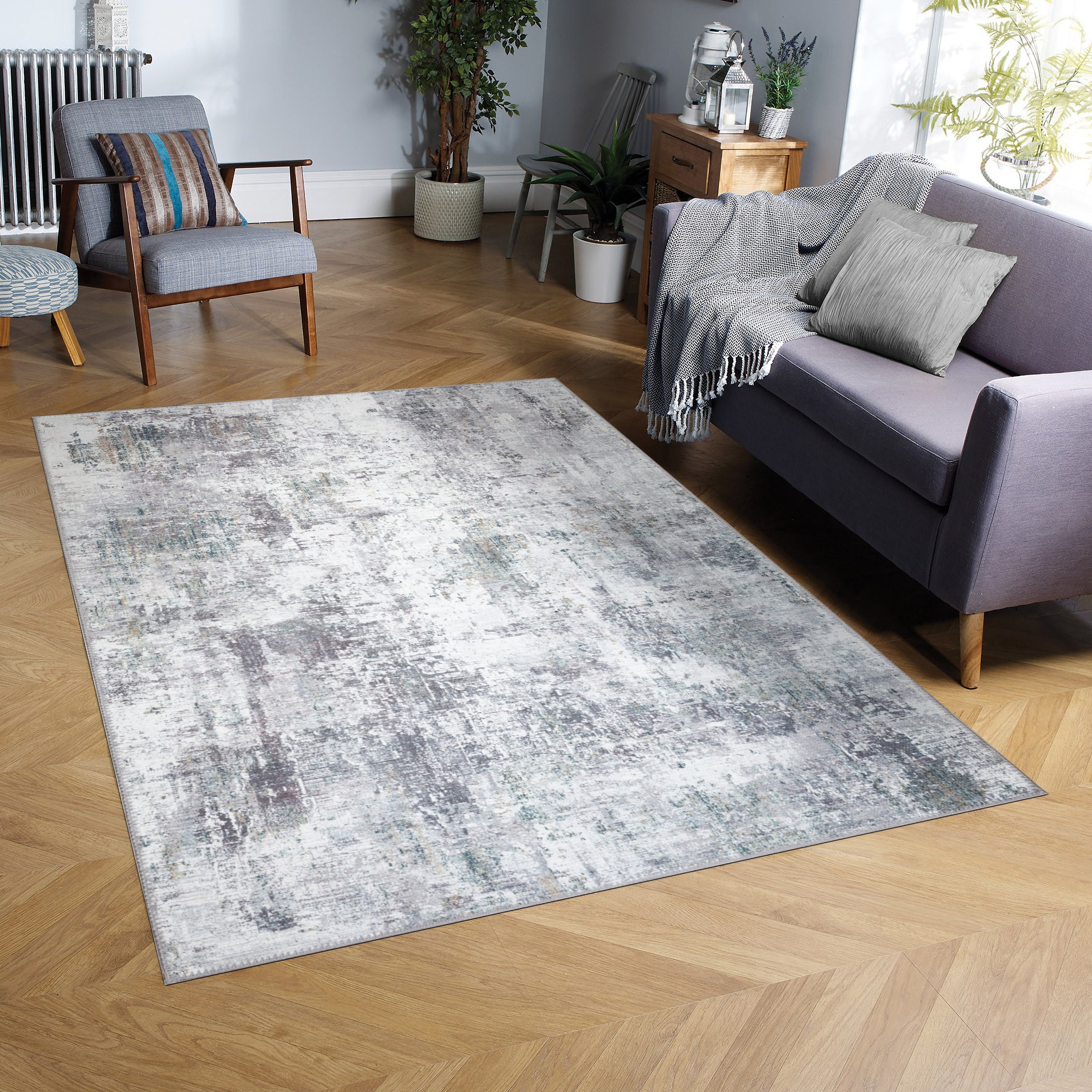 GLN Rugs Persepolis Liquid Dirt Repellent Machine Washable Vintage Nano ...