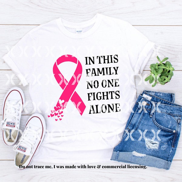 No One Fights Alone Svg - Etsy