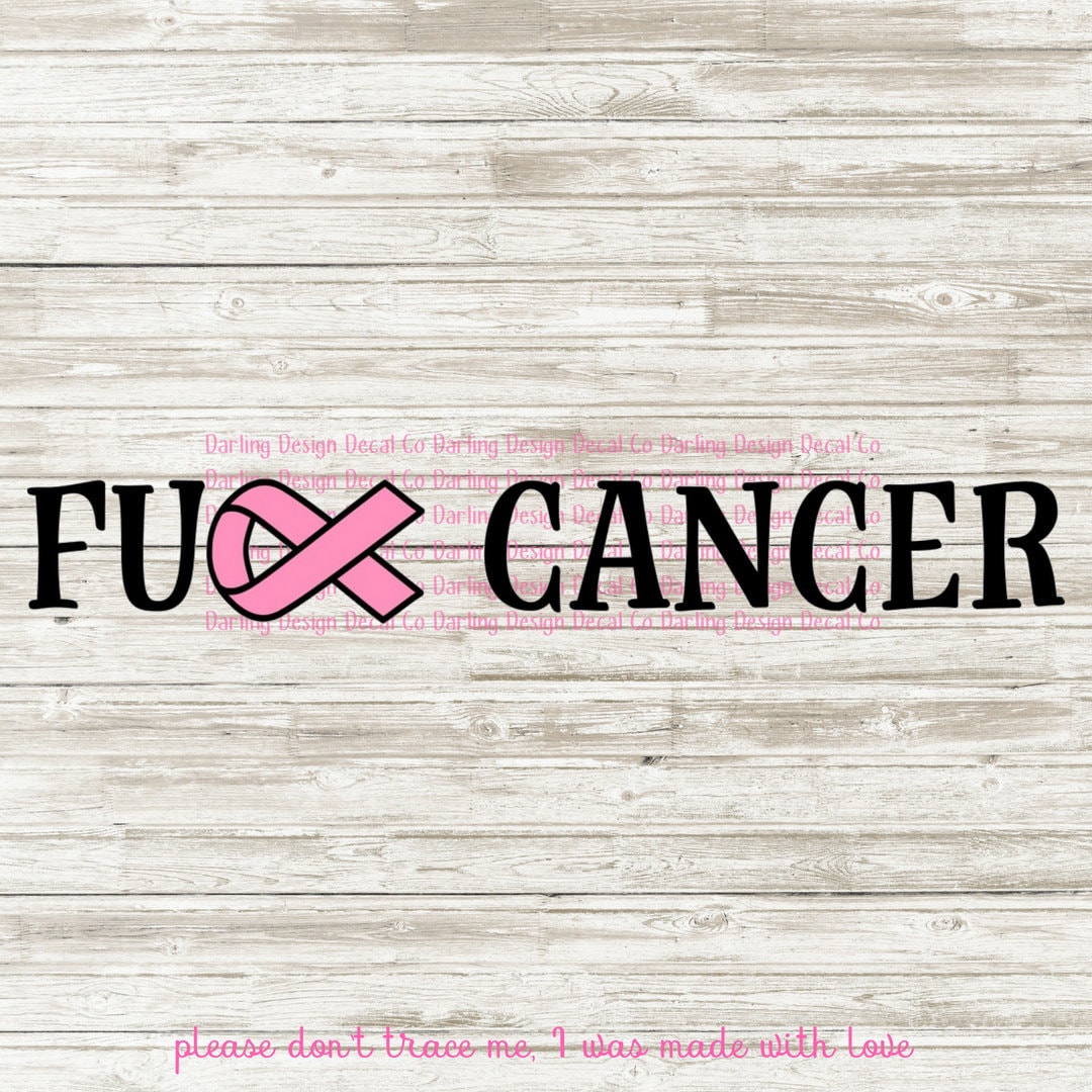 Fuck Cancer Svg F Cancer Svg Comes With Jpg Png and Svg BONUS Net ...
