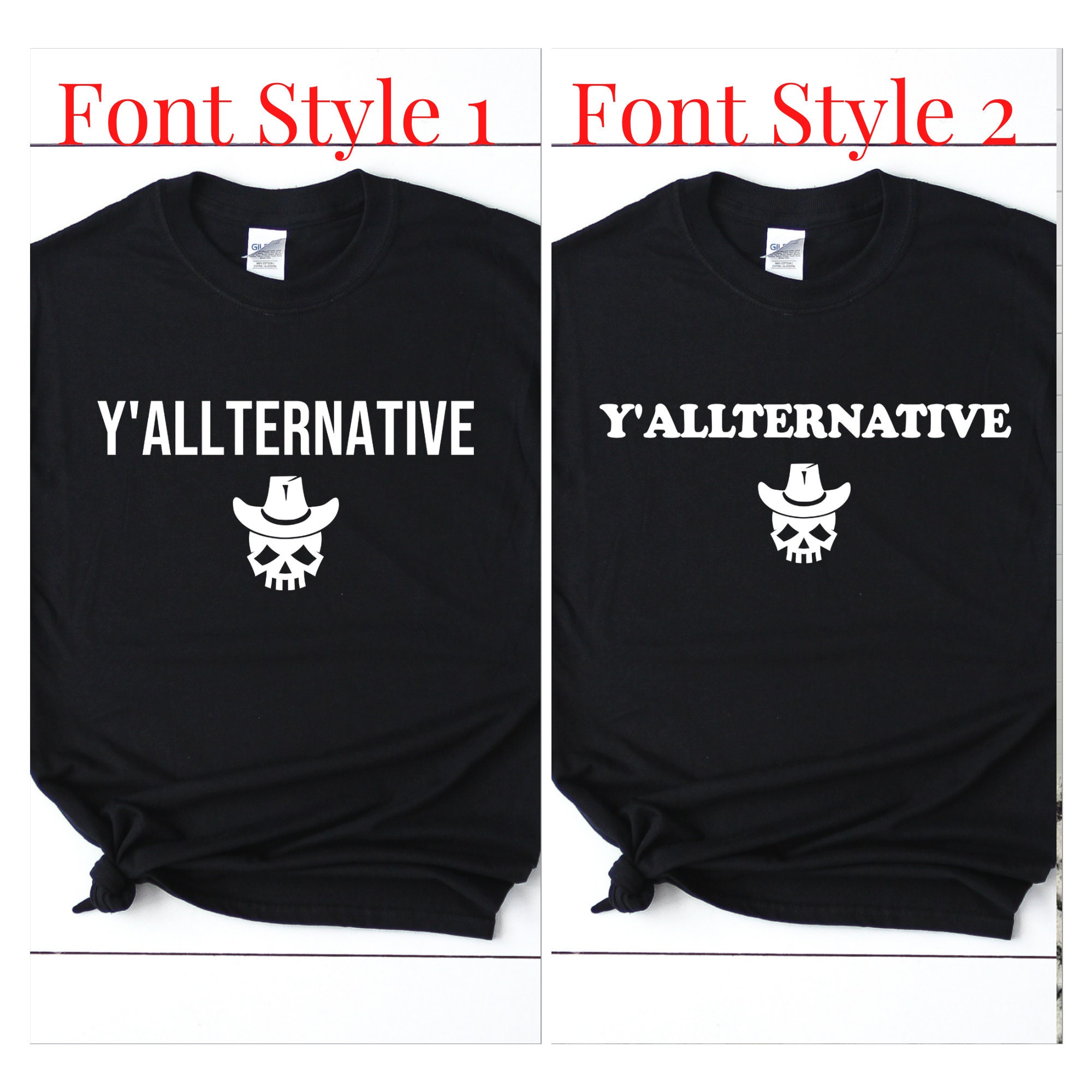 Y'allternative Shirt Yallternative Shirt Cowboy Emo - Etsy