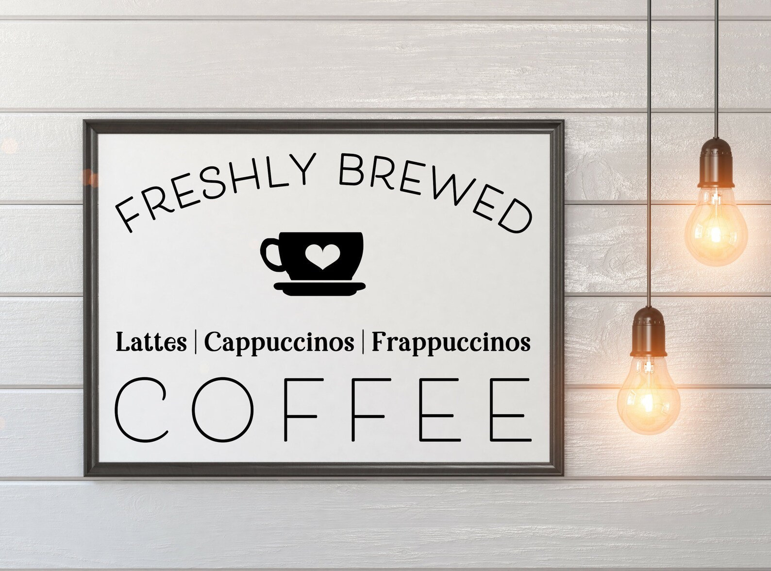 Freshly Brewed Coffee Svg Coffee Sign Svg Fresh Brewed - Etsy