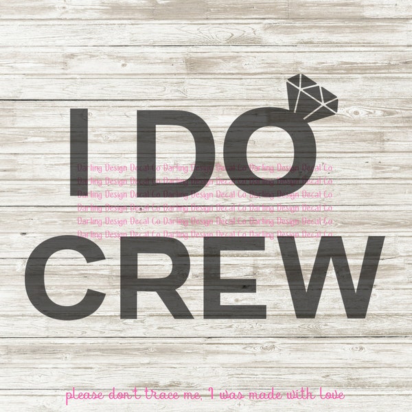 I Do Crew - Etsy