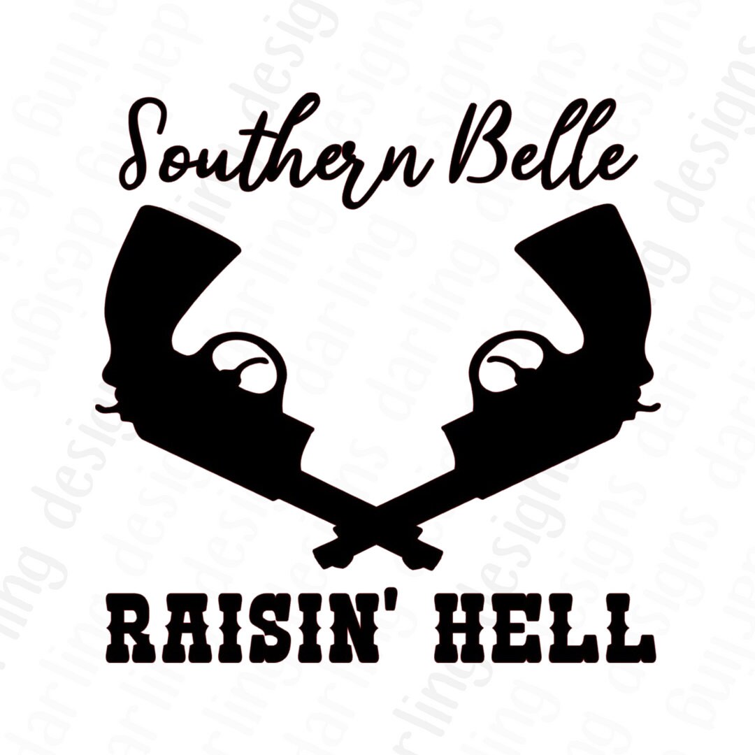 Southern Belle Silhouette