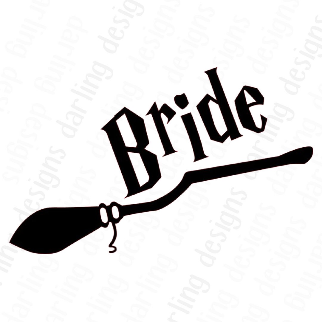 Wizard Bride SVG Cut File for Cricut or Silhouette Includes Svg, Jpg ...