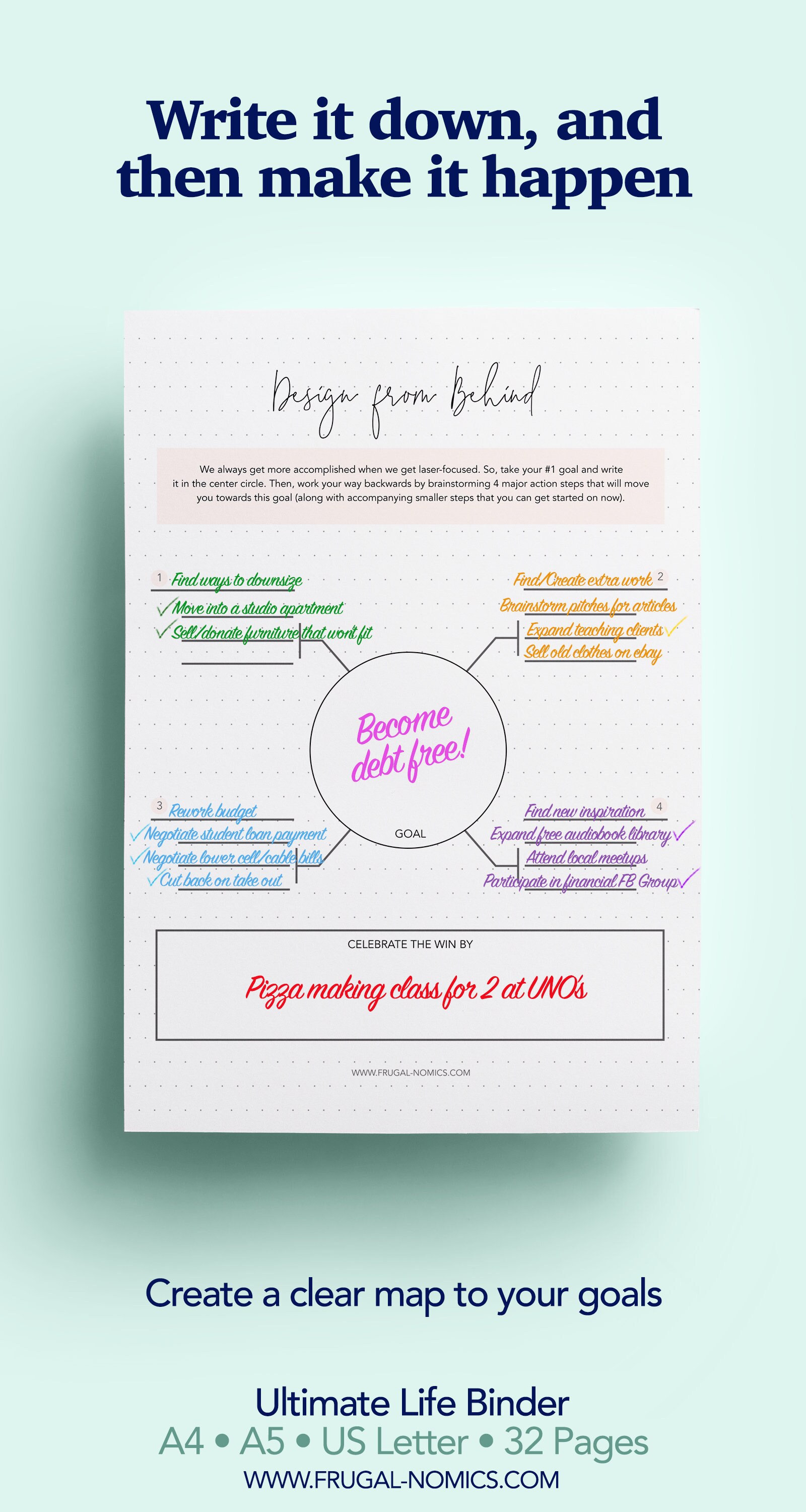 Ultimate Life Binder Goal Planner Printable Planner Daily | Etsy