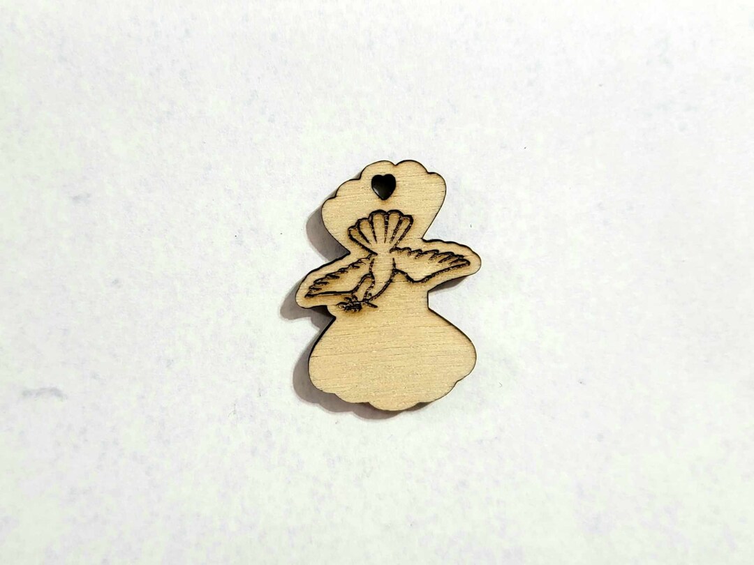 Bird With Olive Branch Large Wood Bail_2006. CUSTOM ORDER, Allow 3-5 ...