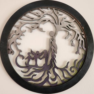 Tree of Life Mom and Children Child With Wings Available Can Be ...