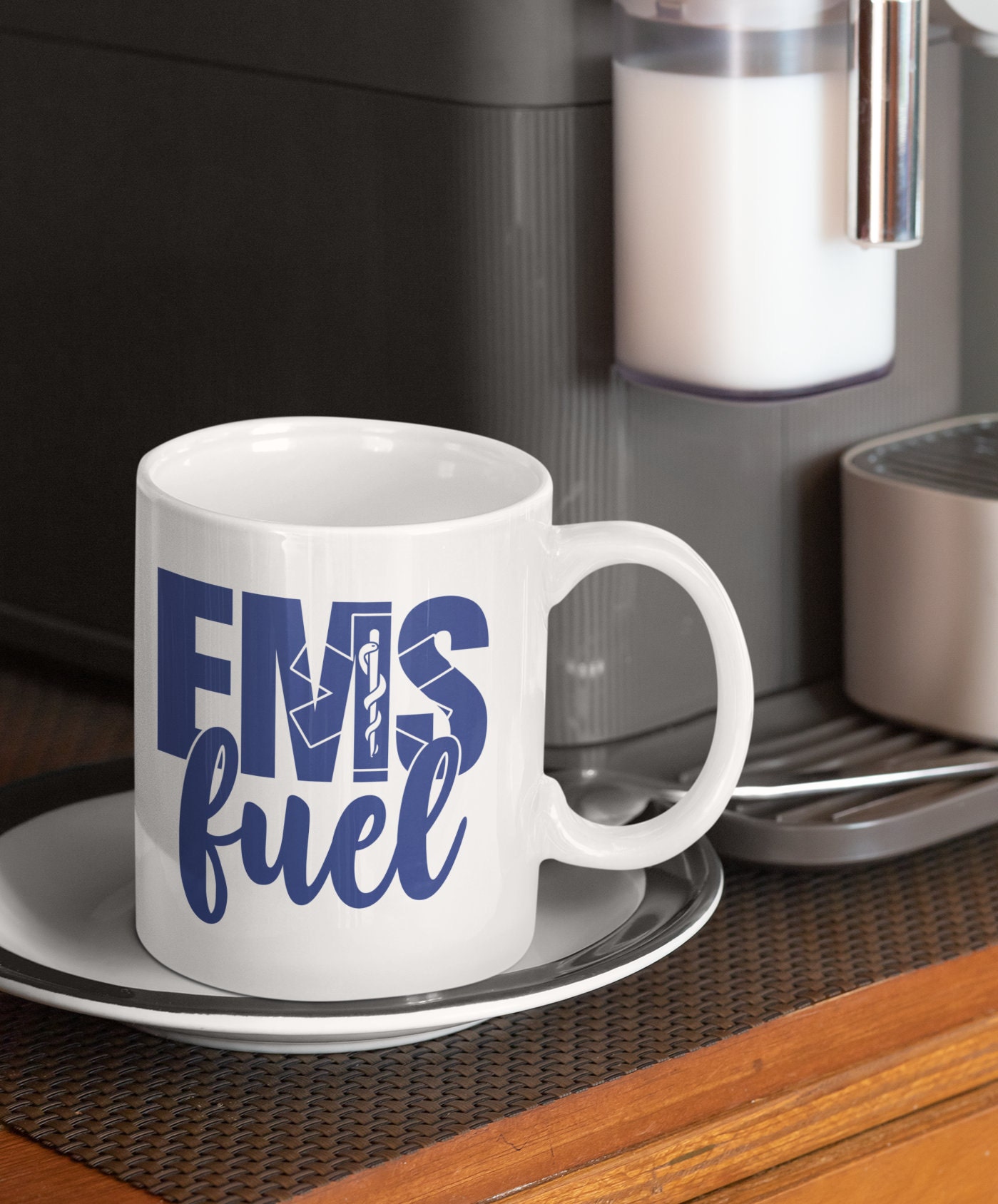 EMS Fuel Mug, EMT, Paramedic, First Responder Personalized, Coffee Mug ...
