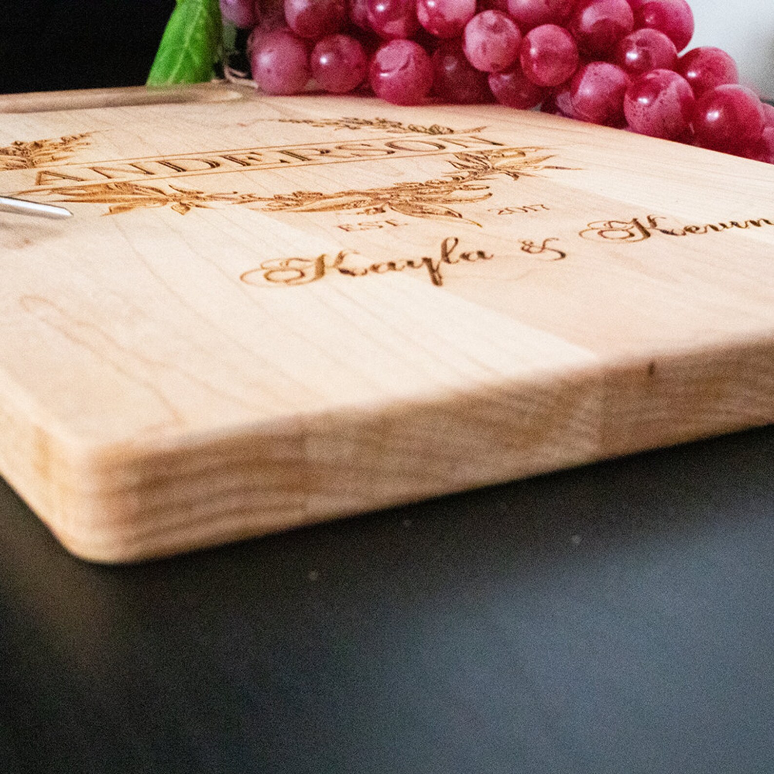 Custom Engraved Personalized Names and Dates Engagement - Etsy
