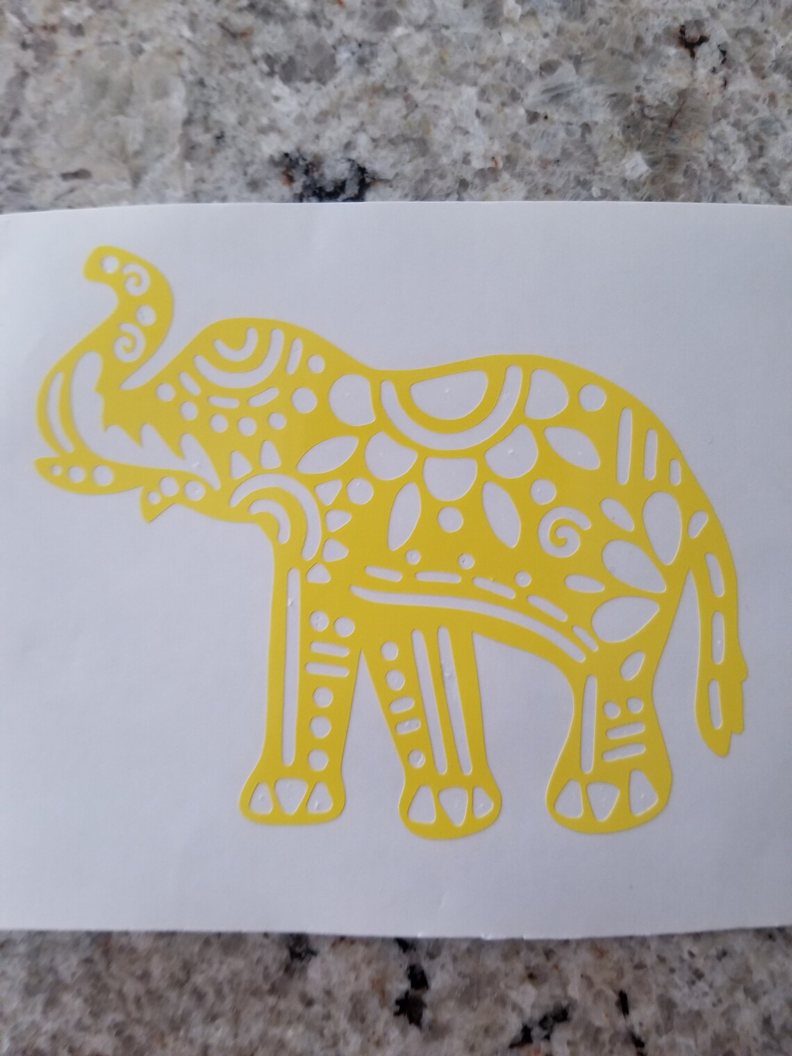 Elephant Decal/elephant Sticker/vsco/water | Etsy