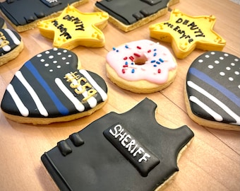 Police Car Cookies | Etsy
