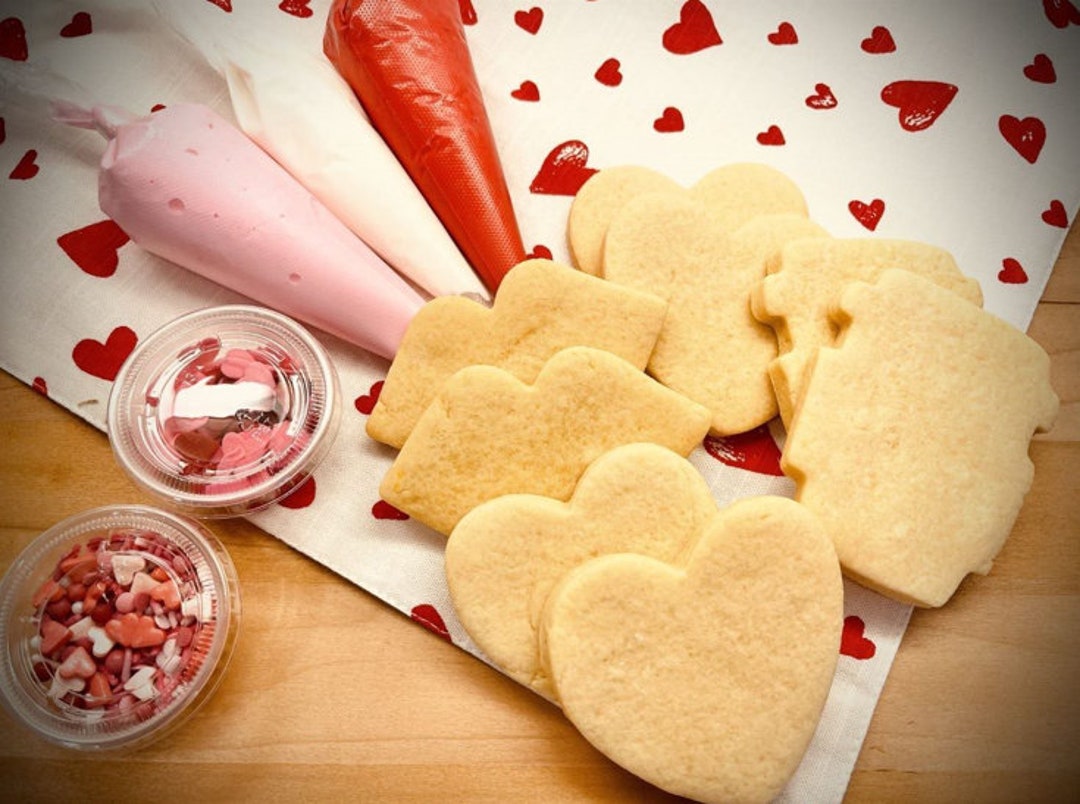Valentine's Day DIY Cookie Kits for Kids, Parties, and All Valentine ...
