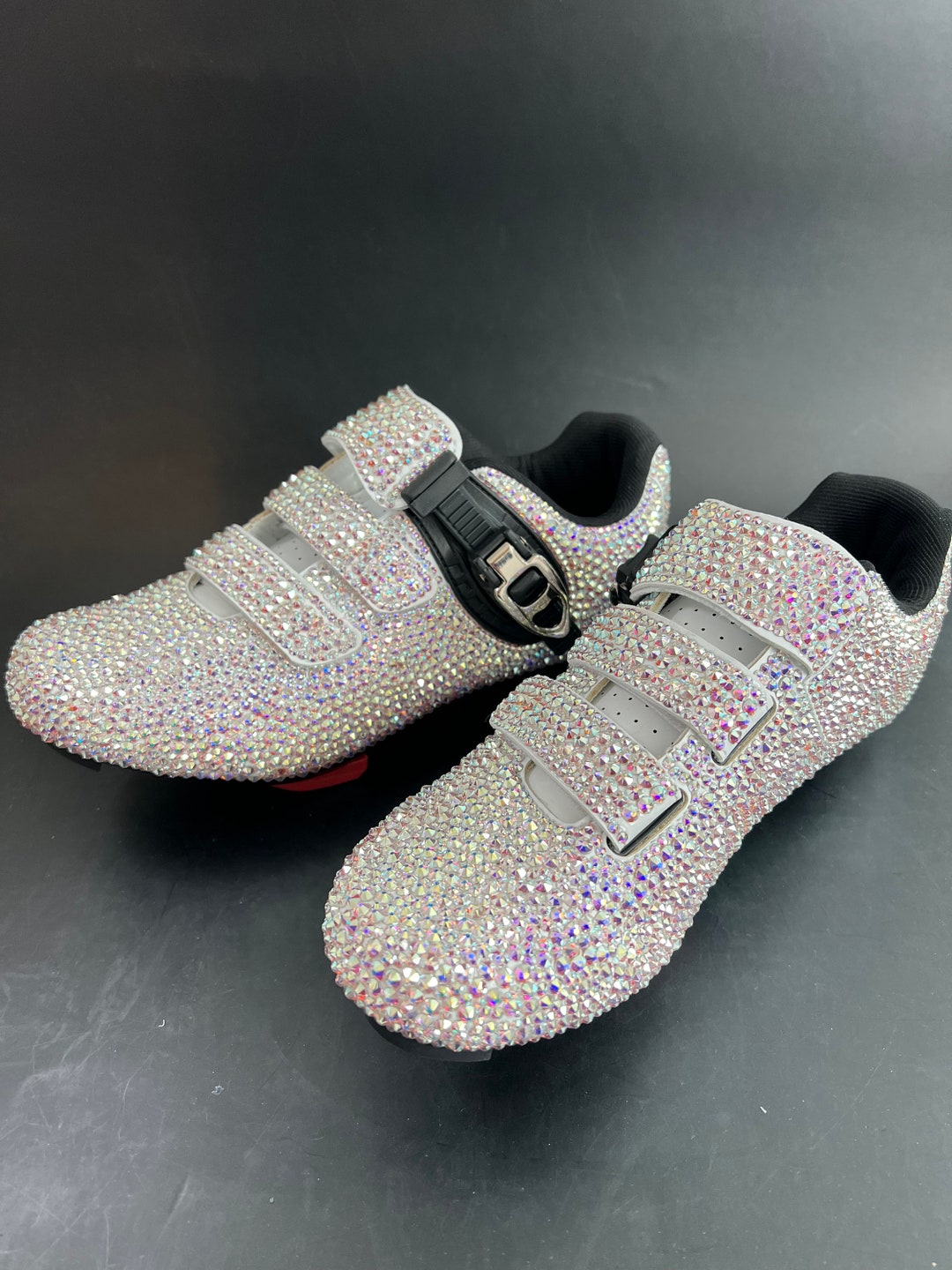 Blinged Spin Shoes Adorned With Genuine Austrian Crystals - Etsy