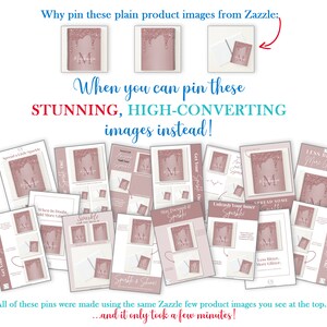 20 Pinterest Canva Templates for Zazzle and Instagram | Vertical Pins ...