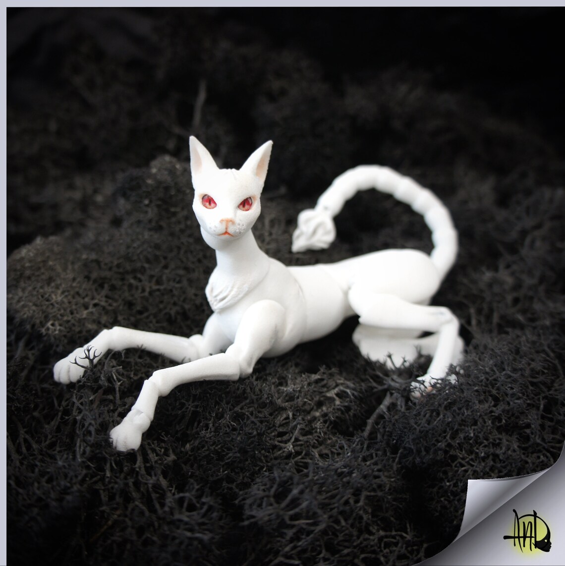 Кукла на заказ. Bjd doll. Bjd cat. Ball jointed doll cat. art | Etsy