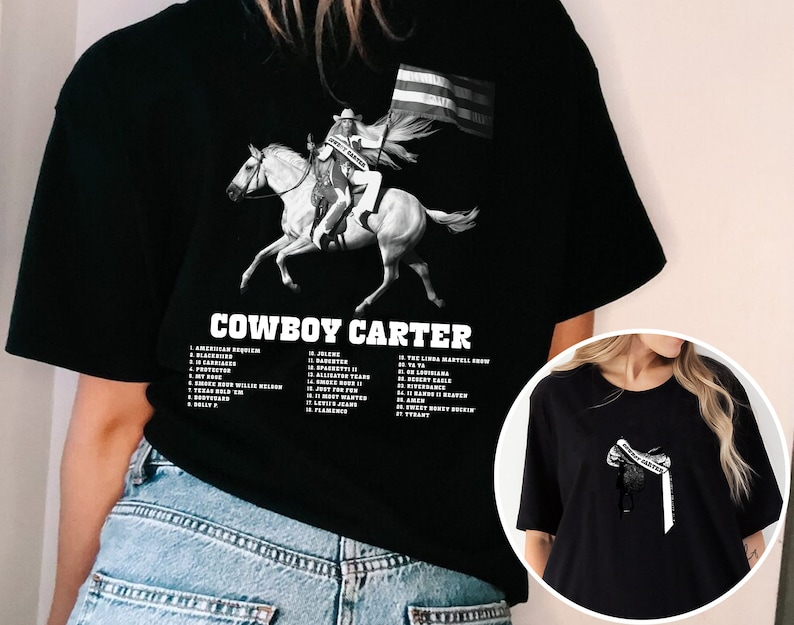 Beyoncé Cowboy Carter Act Ii T-shirt, Beyonce Fan Merch, Beyonce ...