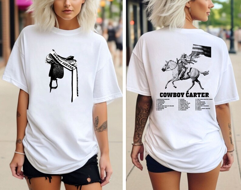 Beyoncé Cowboy Carter Act Ii T-shirt, Beyonce Fan Merch, Beyonce ...