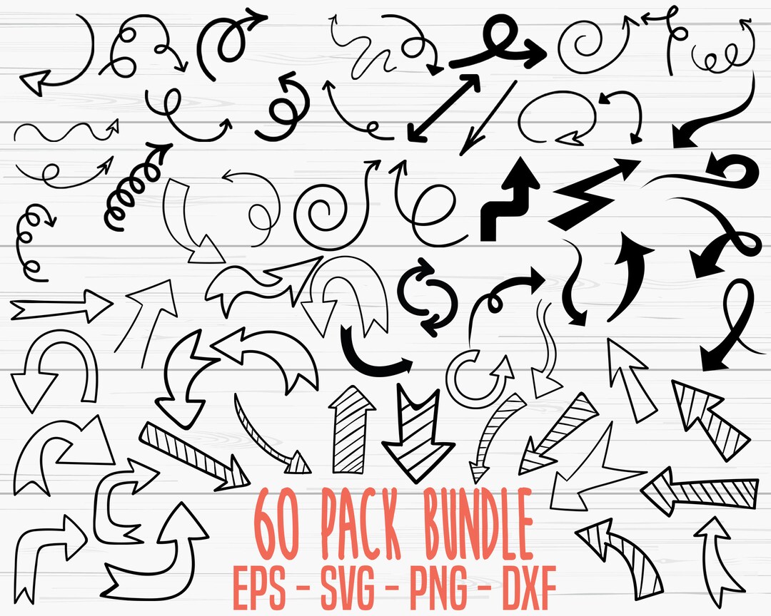 ARROW SVG Bundle, ARROWS Svg Cut Files for Cricut, Digital Cutting File ...