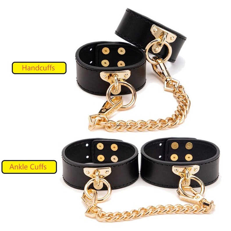 Harness Set Women Bdsm Set Restraints Set Bondage Kit Handcuffs Nipple Clamps Whip Gag Dildo