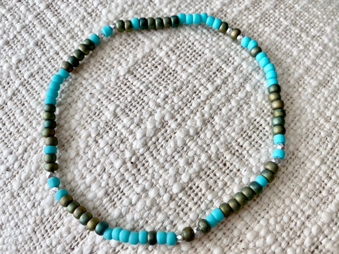 Ankle Bracelet Stack Bracelets Stretchy Anklet Anklets | Etsy