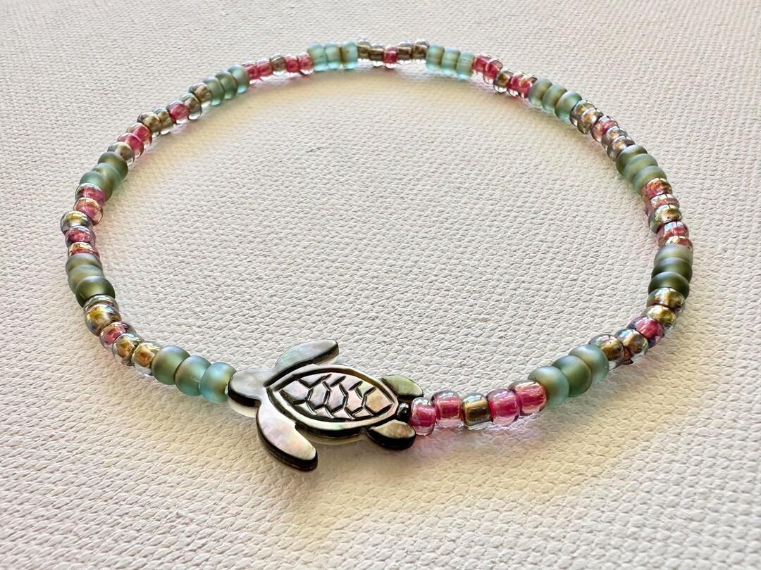 Sea Turtle Anklet Bracelet Sea Turtle Jewelry Boho Jewelry Anklet for ...