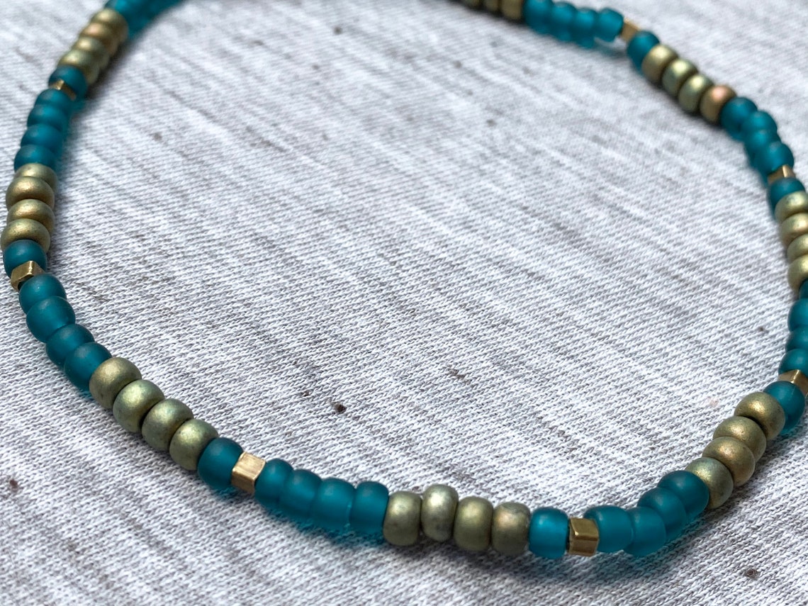 Ankle Bracelet, Boho Anklet, Beaded Bracelets, Boho Jewelry, Womens ...