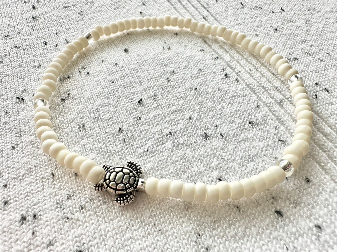 Sea Turtle Anklet, Beach Anklet, Ankle Bracelets, Sea Turtle Jewelry ...