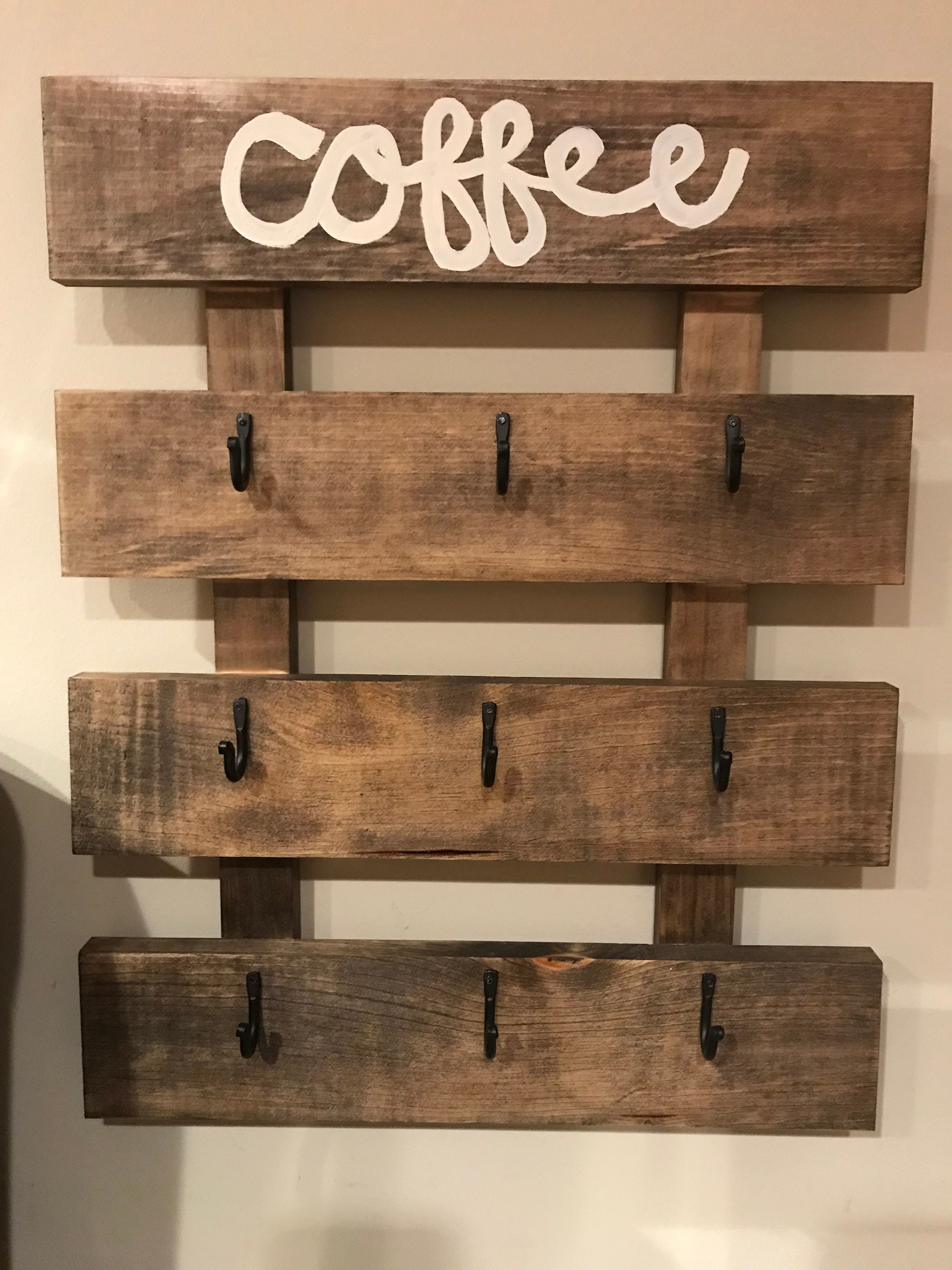 Coffee Mug Holder | Etsy