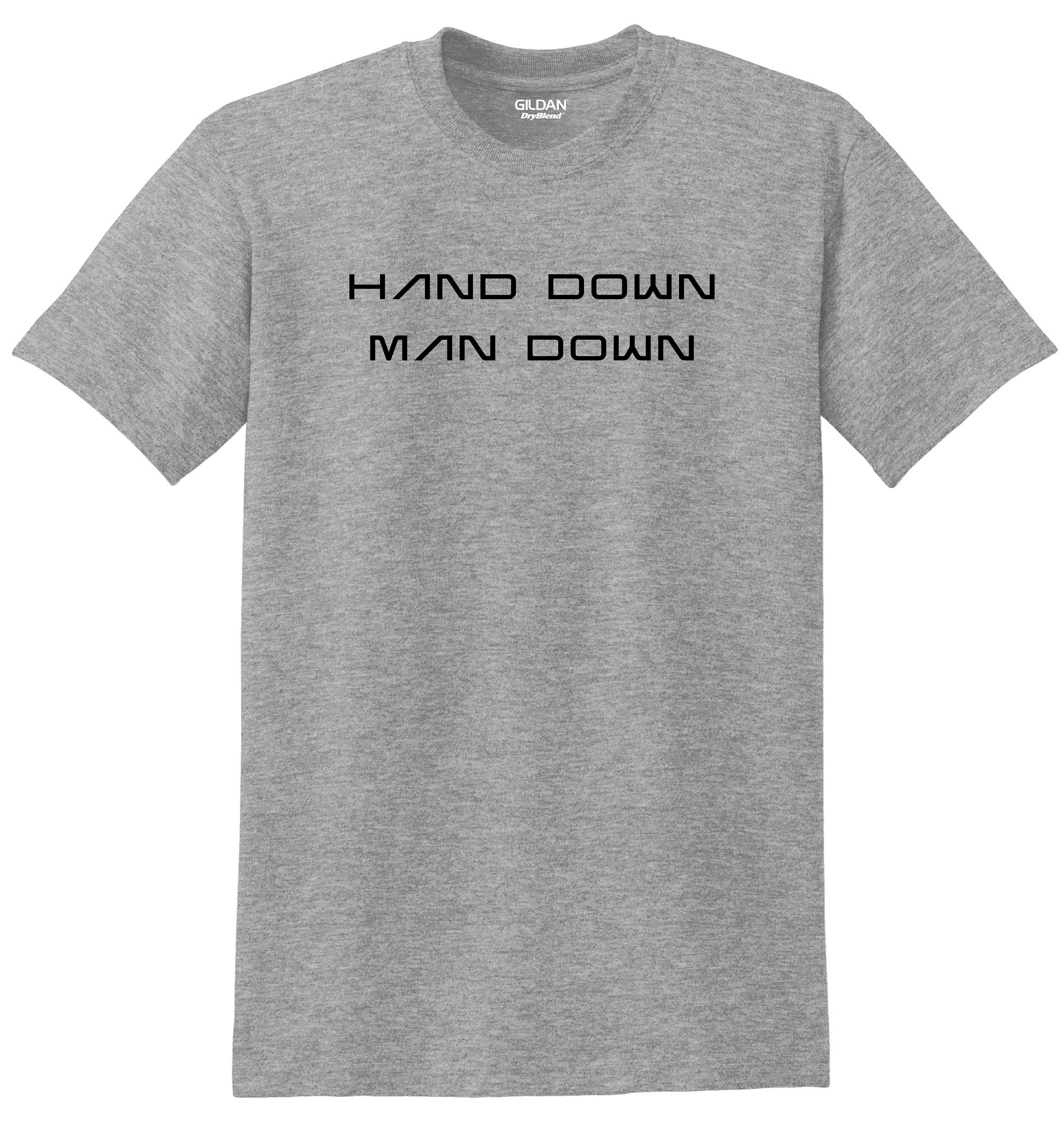 Basketball T-shirt hand Down Man Down - Etsy