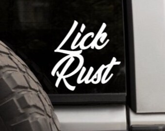Rust Decal - Etsy