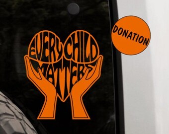 Every Child Matters Sticker VINYL DECAL Car Decal Laptop - Etsy