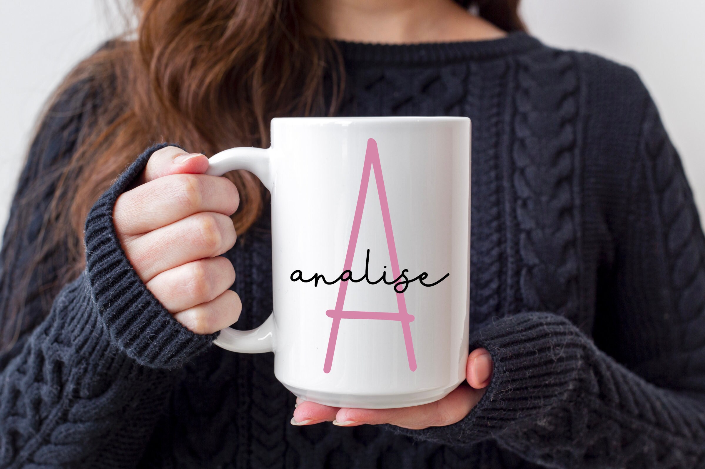 Personalized Name Mug Initial Mug Monogram Mug Hot Cocoa - Etsy Canada
