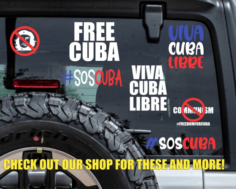 Viva Cuba Libre Window Laptop Car Decal Sticker - Etsy